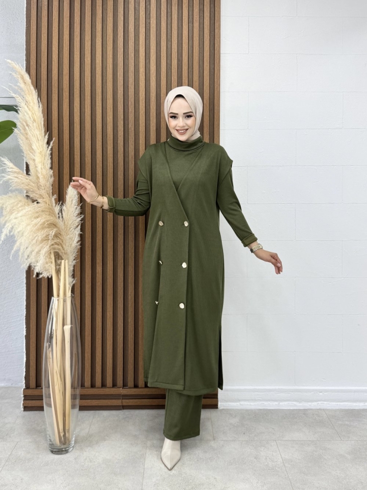 Dilşah Takım Yeşil Modelleri Uygun Fiyatlarla